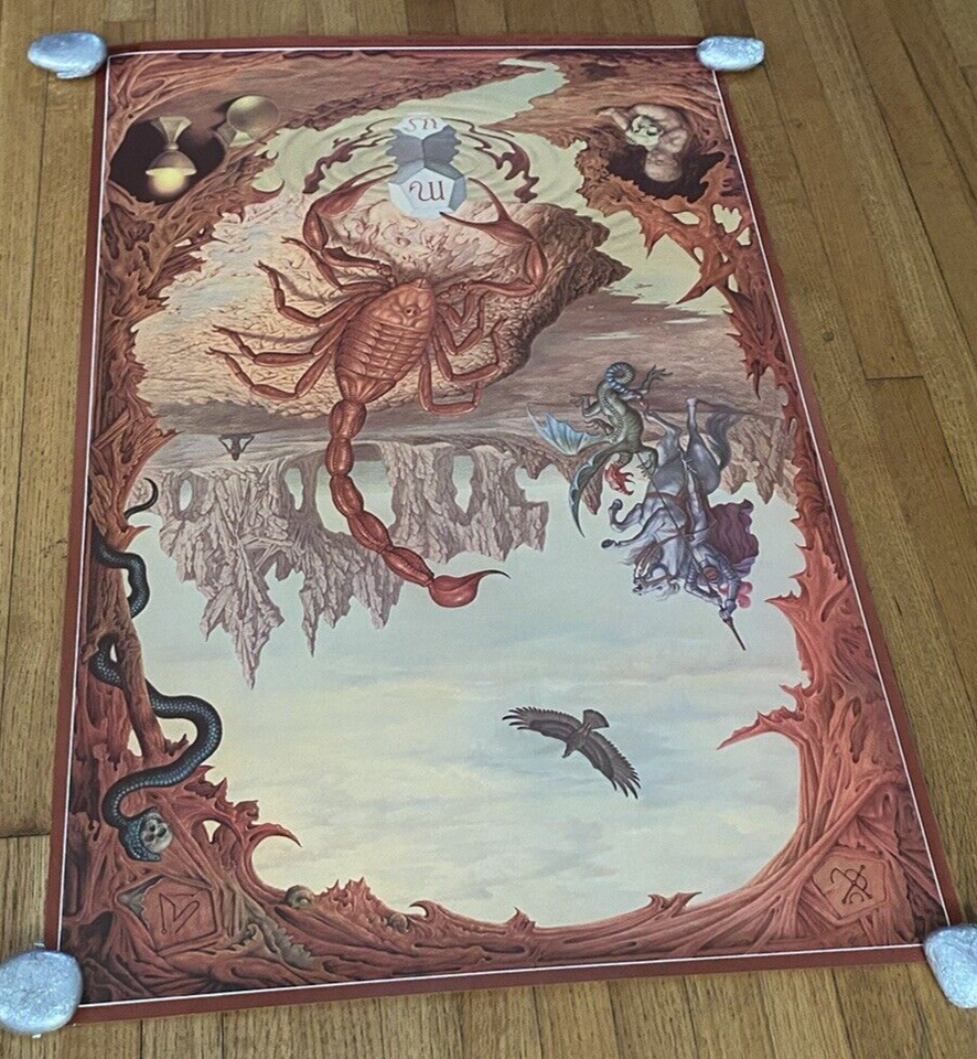 Johra Scorpio Private Collection #5210 Art Poster VERKERKE 1975 24"X37 ...