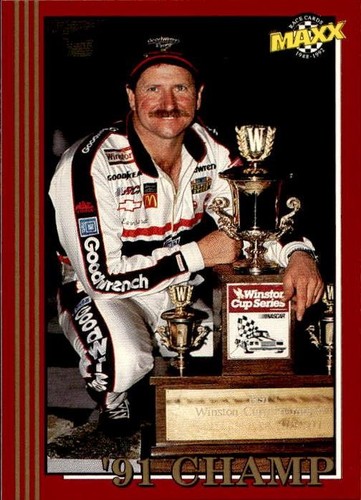 Dale Earnhardt 1992 Maxx Red Race Cards #294 NASCAR | eBay