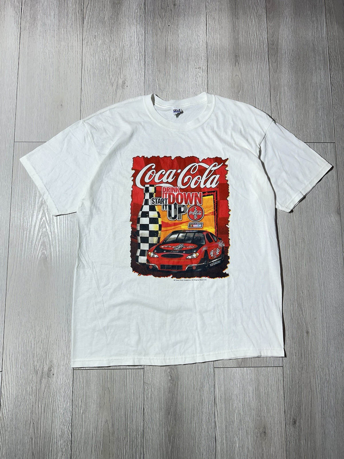 Vintage 2007 Coca-Cola XL NASCAR Racing Double Sided … - Gem