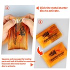 8 Pack Magic Hand Warmers, Reusable Snap Heat Packs, Reusable Pocket ...