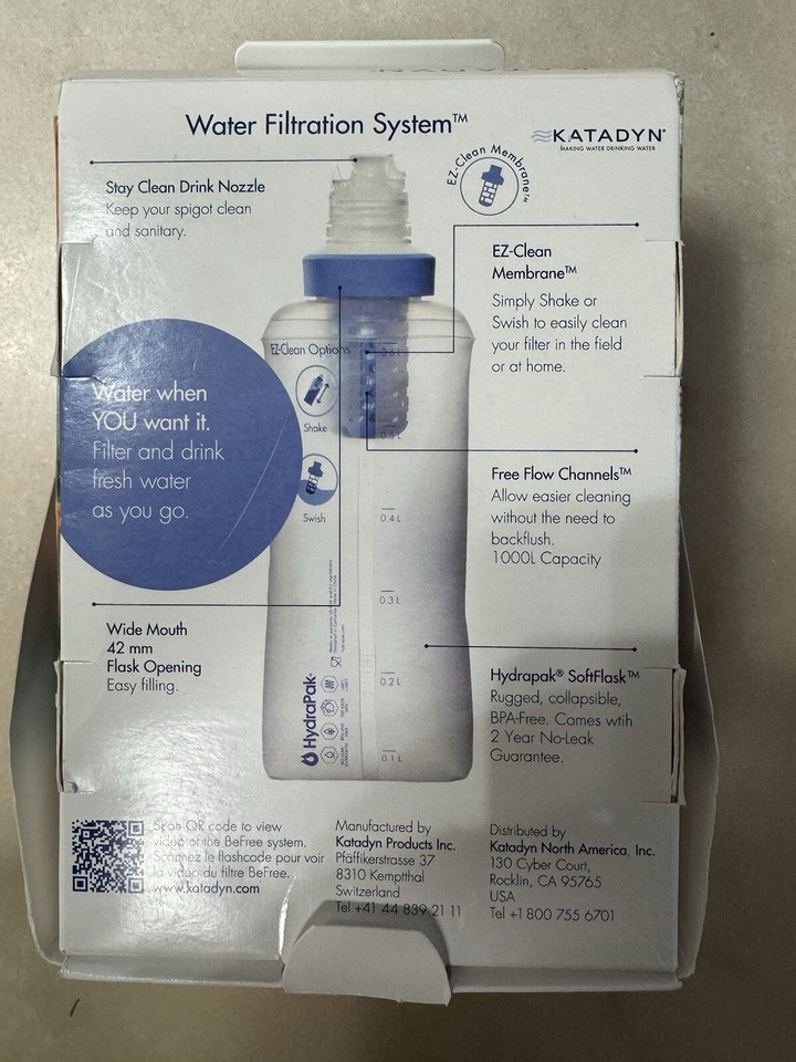 KATADYN Water Filtration System 8019639 Open Box | eBay