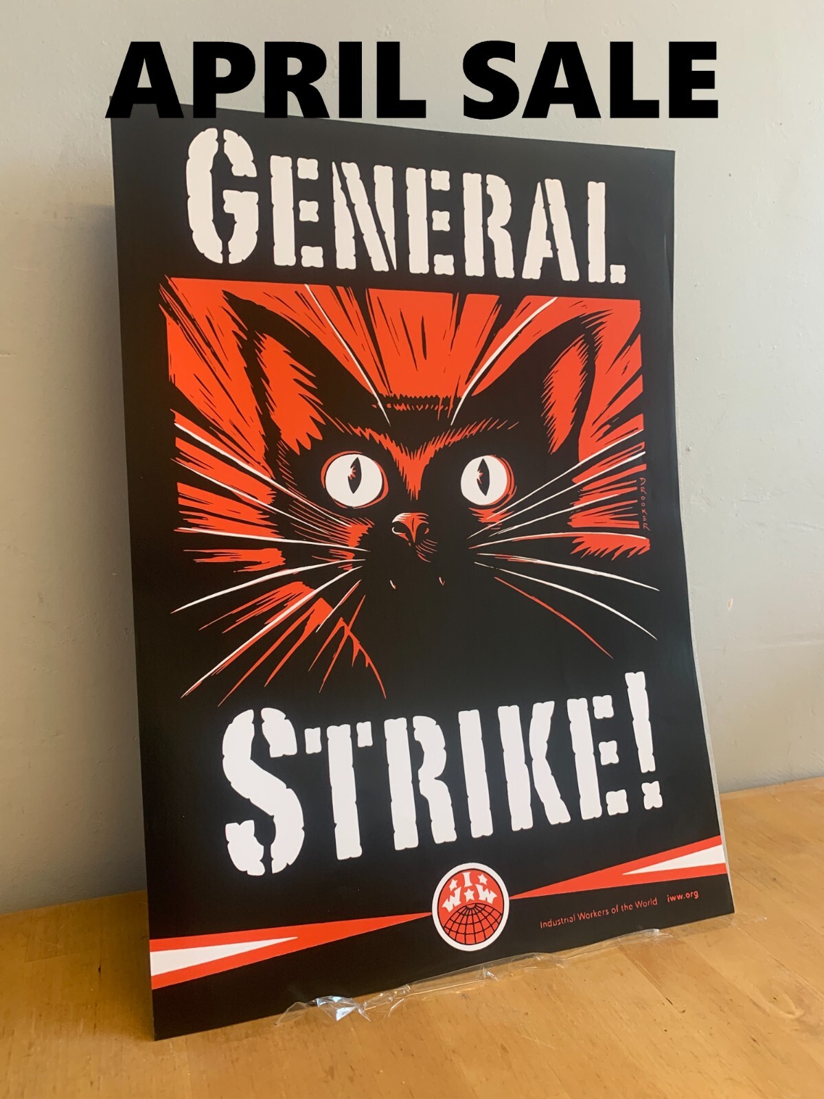 A3 Poster - General Strike - IWW - Union - 160g - Reproduction | eBay