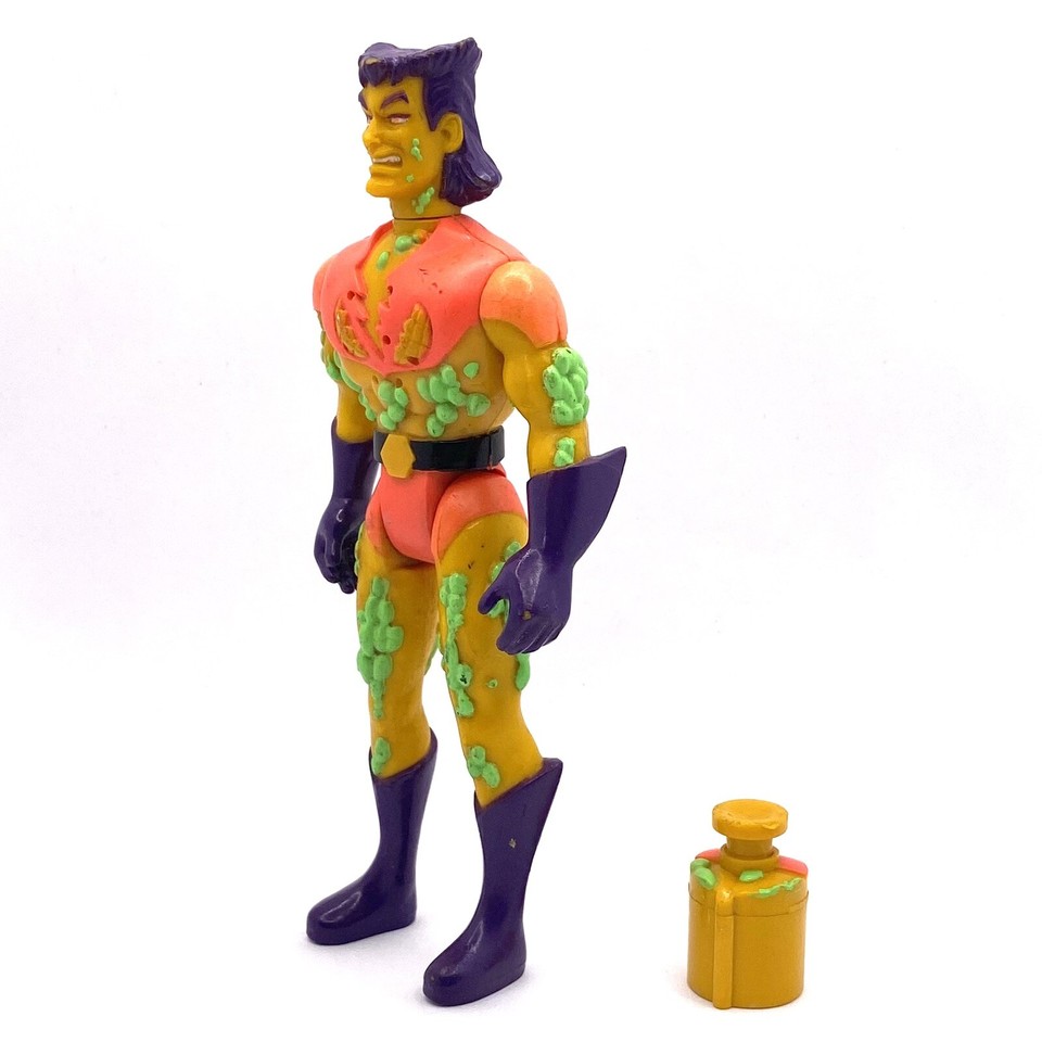 RARE Vintage 1991 Captain Planet Captain Pollution Action Figure Slime ...