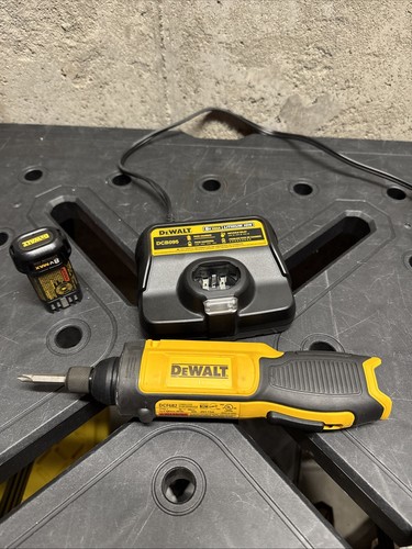 DEWALT DCF682 8V Max Gyroscopic Inline Cordless Screwdriver W/Battery ...