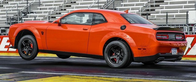 18x4.5 Dodge Challenger SRT Demon Drag SKINNY Black Wheel 18 Factory ...