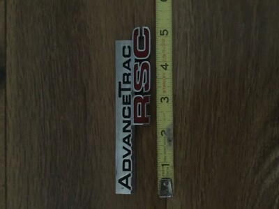 Ford AdvanceTrac RSC emblem badge Explorer Expedition Transit Advance ...