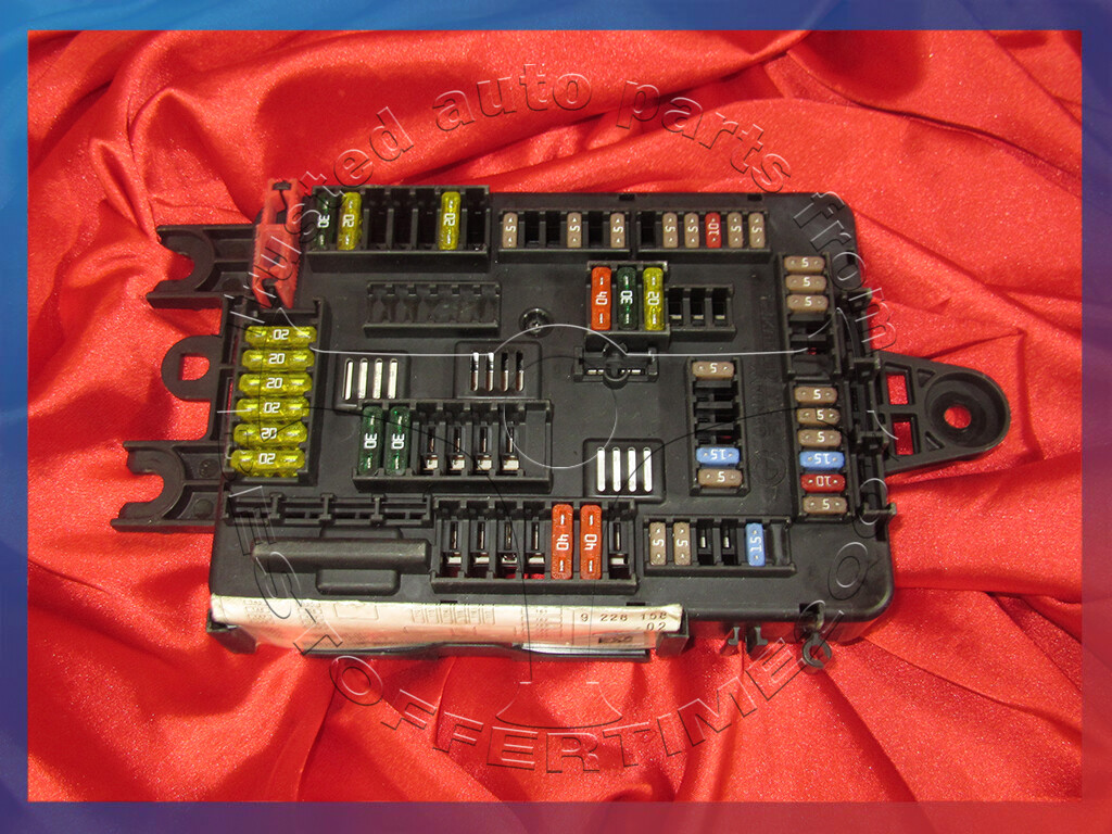 BMW F22 F23 F30 F34 F31 F32 F33 F15 2 3 4 X5 POWER DISTRIBUTION FUSE ...