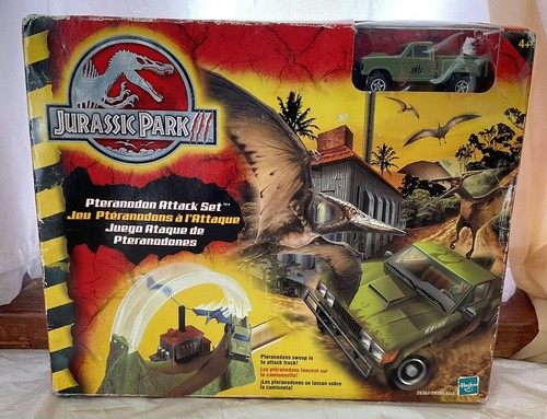 Hasbro Jurassic Park III 3 Pteranodon Attack Set 2001 SEALED | eBay