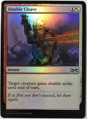 MTG DOUBLE CLEAVE 214/254 ULTIMATE MASTERS COMMON FOIL NEAR MINT | eBay