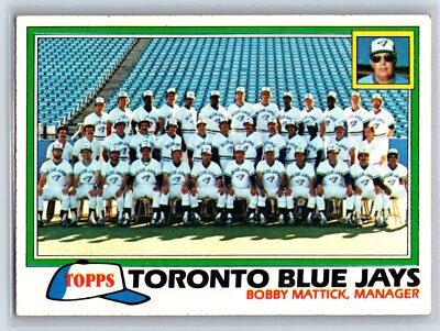 1981 Topps #674 Bobby Mattick Toronto Blue Jays TC/CL | eBay