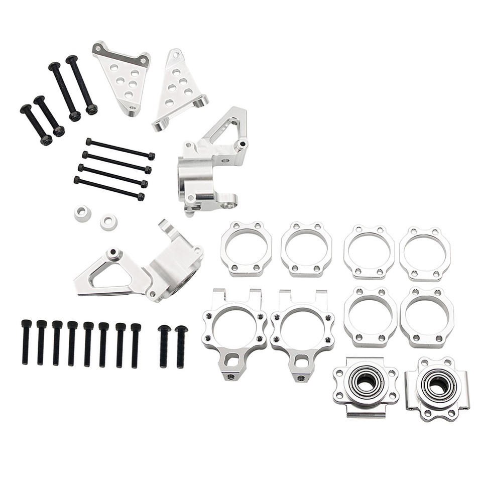 Alloy Front or Rear Wheel Hub Carrier Set for 1/5 HPI RV KM BAJA 5B 5T ...