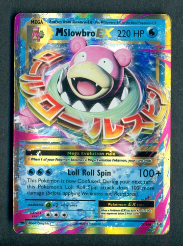 2016 Pokemon Evolutions #27 Mega Slowbro EX NM | eBay