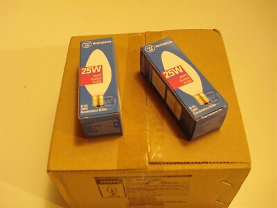 Bulbs - 25 Watt R14 Candelabra