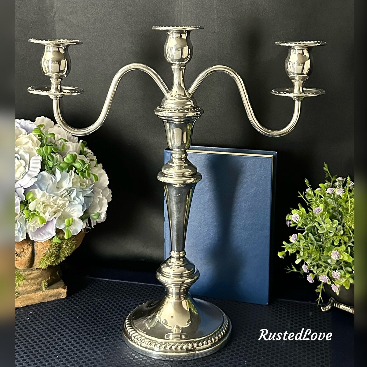 Tall Silver Candelabras Sophisticated Tall Silver Candelabra