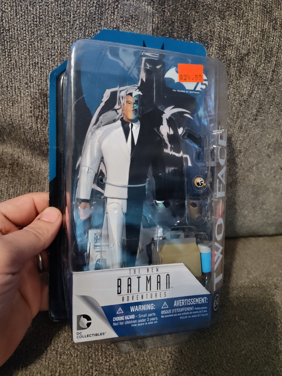 the new batman adventures Two Face Action Figure | eBay