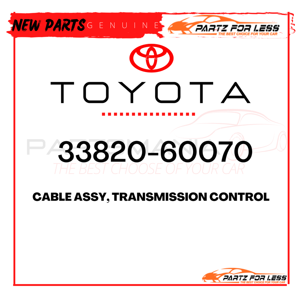 33820-60070 TOYOTA GENUINE 4RUNNER FJ CRUISER 4.0L AUTOMATIC TRANS ...