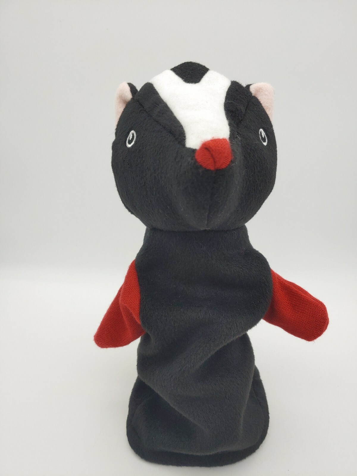 Pillowfort Skunk Hand Puppet 8.5" x 11" Plush Stuffed Animal Puppet Toy ...