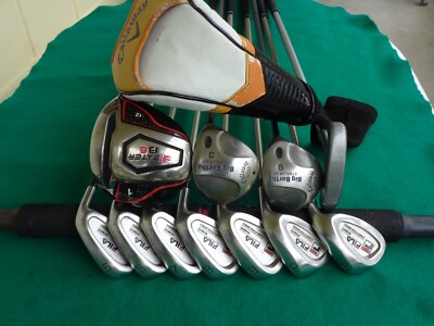 Ladies Callaway Fila Irons Driver Woods Complete Golf Club Set Womens ...