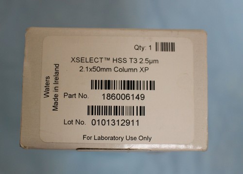 Sealed Waters XSelect HSS T3 XP Column, 100Å, 2.5 µm, 2.1 mm X 50 mm ...