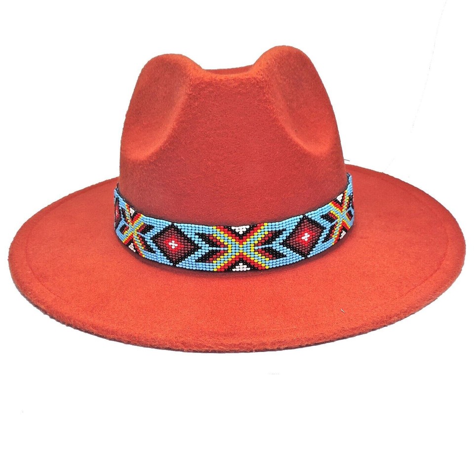 Native American BILLY JACK REPLICA BEADED HATBAND/INDIAN JOE ROUND DOME ...