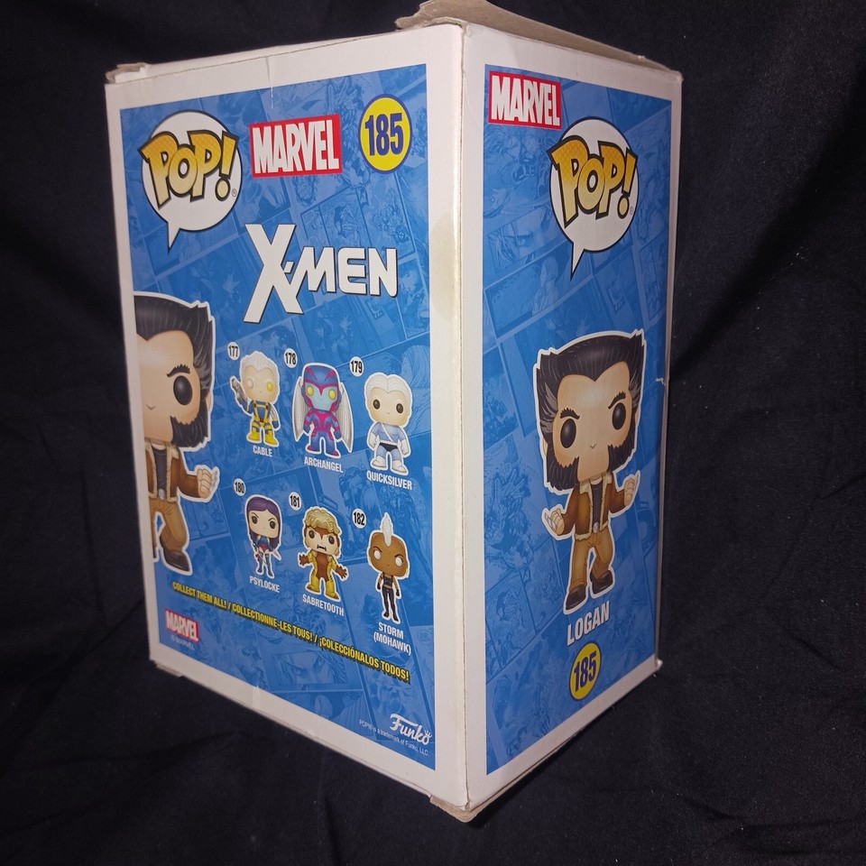Funko Pop Marvel X-Men Logan (Wolverine) #185 | eBay