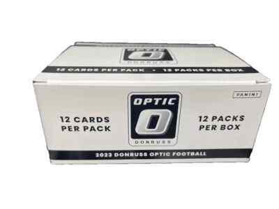2023 Panini Donruss Optic NFL Football Cello Box Factory Sealed Fat ...