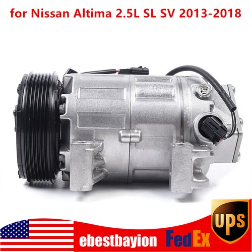 A/C Compressor for Nissan Altima 2.5L SL SV 2013 2014 2015 2016 2017 ...