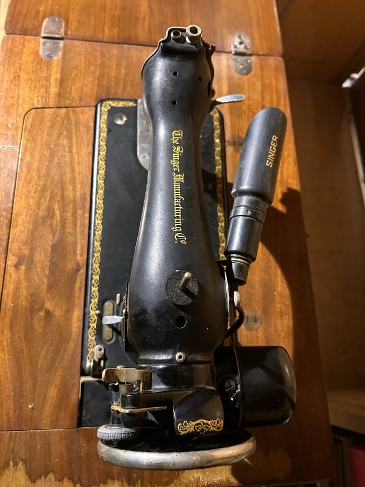 Singer Equipment Sewing Machine and Sewing Table Vintage | eBay