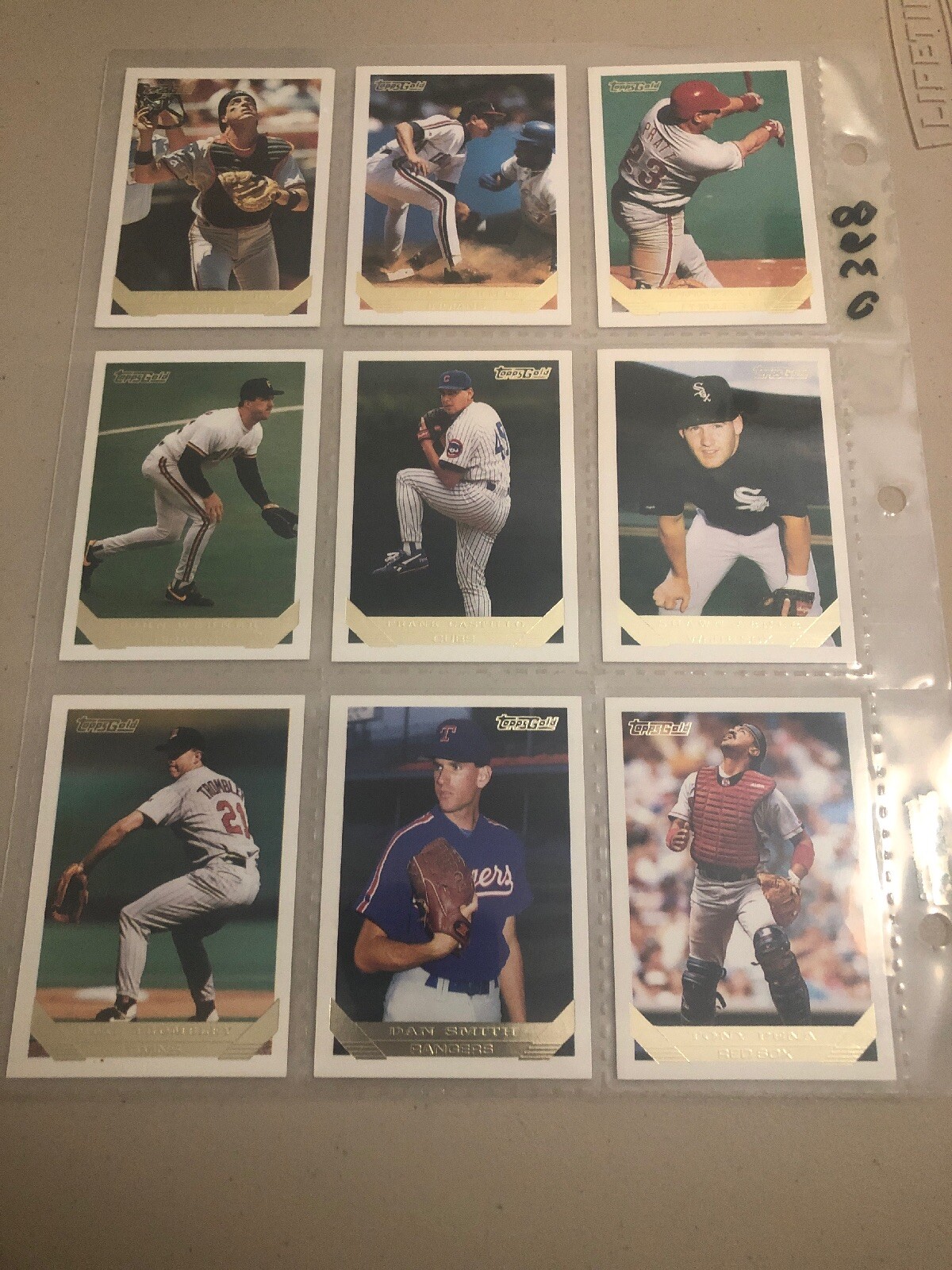 1993 Topps Gold ⚾️ Parallel Baseball Cards ⚾️ 9 Card Lot ⚾️ 0368 | eBay