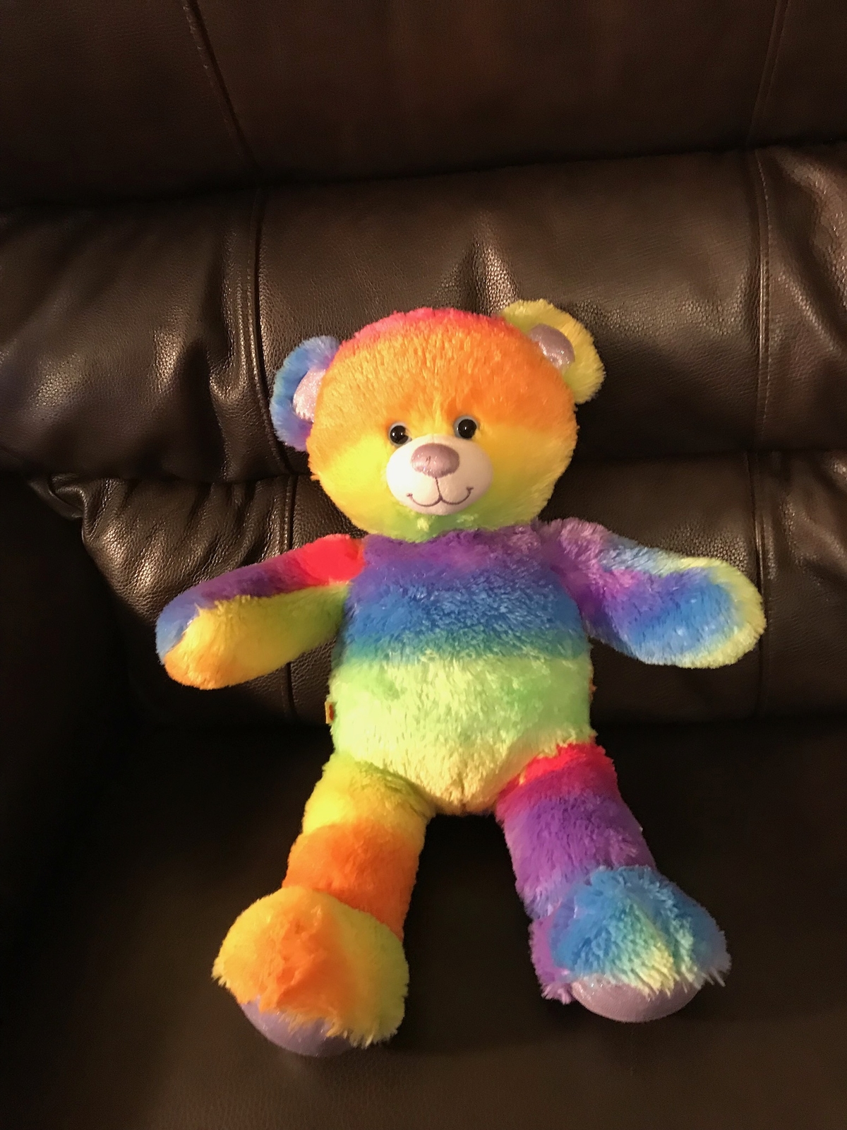 Build-A-Bear Multi-Color Rainbow Bear | eBay