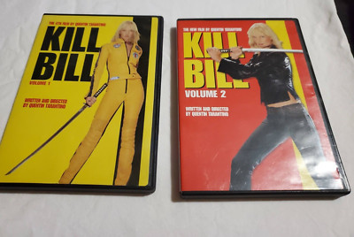Kill Bill DVDs Volume 1 and 2 Movies (pre-owned) VERY GOOD | eBay