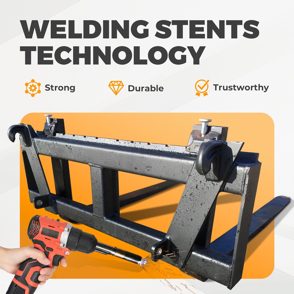 2Pcs Mounting Brackets Fits John Deere Global Euro Loaders Tractor ...