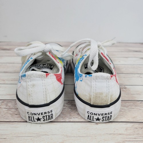 Converse All Star Chucks Colorful World Map 12 | eBay