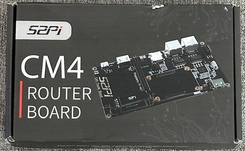 CM4 Router Board Expansion for Raspberry Pi Compute Module 4, Gigabit ...