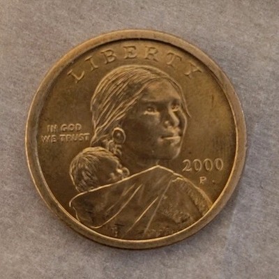 2000 Sacagawea Dollar P Mint Rare Error Coin. | eBay