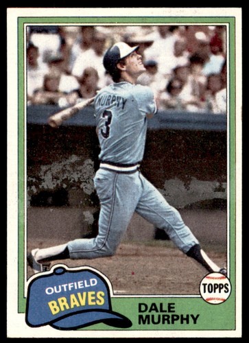 1981 Topps Dale Murphy Atlanta Braves #504 NM-MT | eBay