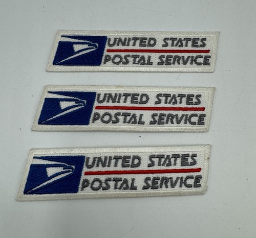 Lot of 3 USPS Post Office Patch Sew On United States Postal Office 4 ...
