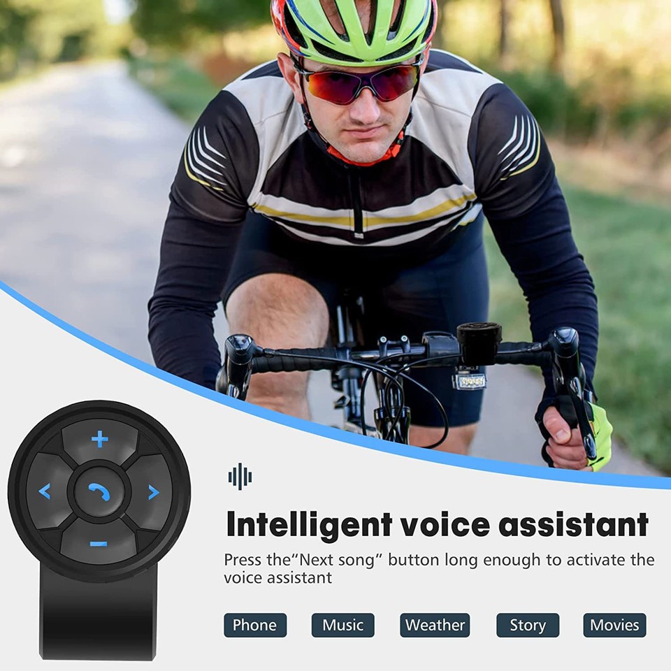 Car Bluetooth Remote Control with Strap IP67 Phone Controller for ...