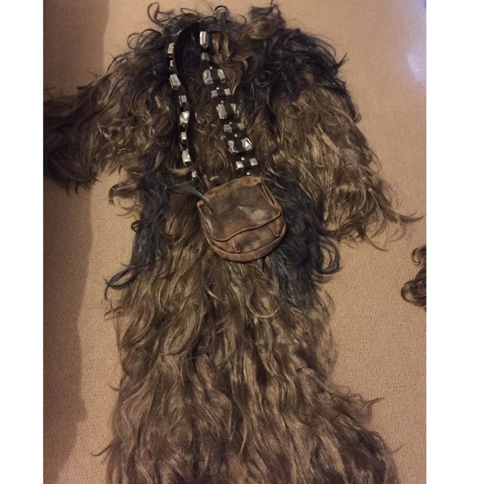 Star Wars Chewbacca Fancy Dress Costume Cosplay Halloween Chewie Full ...