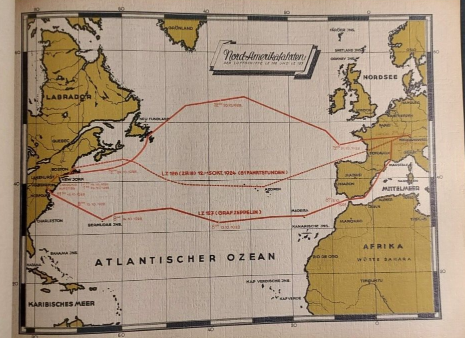 1930's Volume One Zeppelin Weltfahrten Cards Foil Complete Count Von ...