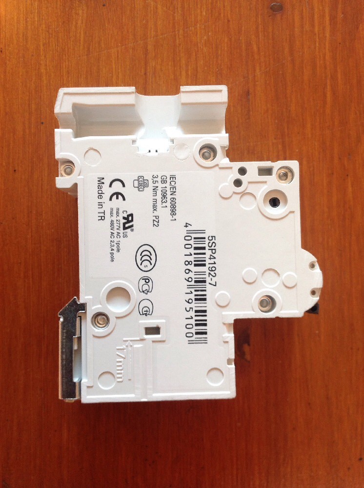 Siemens - 5SP41 92-7 -mcb - C125 - 125 Amp - C-Type - 10 ka - circuit ...