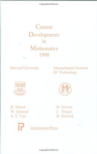 Isadore Singer Current Developments in Mathematics 1998 (Poche) | eBay