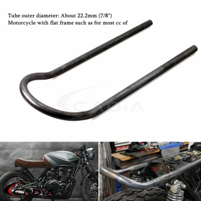 7/8'' Upswept Rear Seat Frame Hoop For Cafe Racer Large CC Honda CB ...