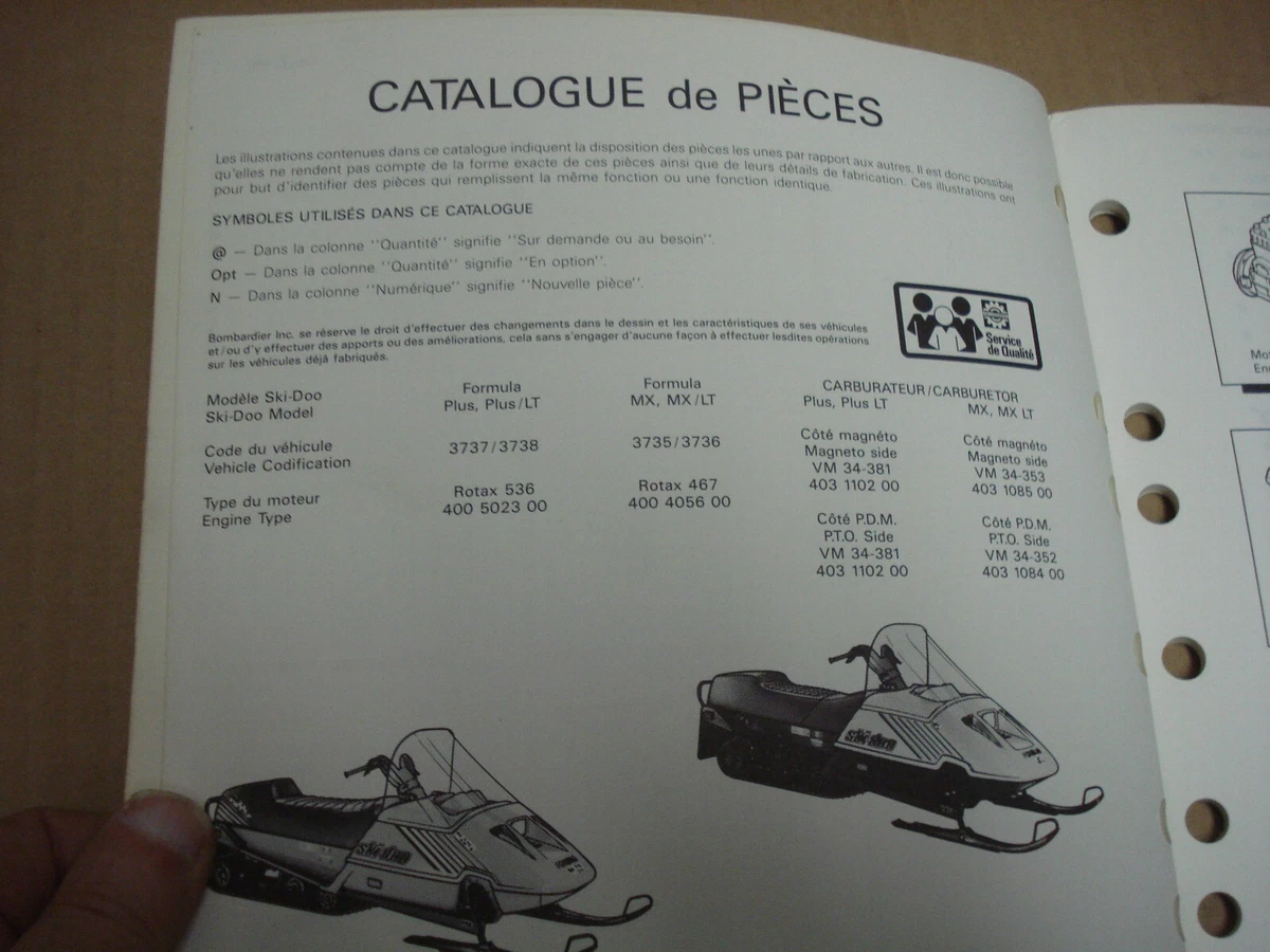 1989 Ski Doo Formula Plus