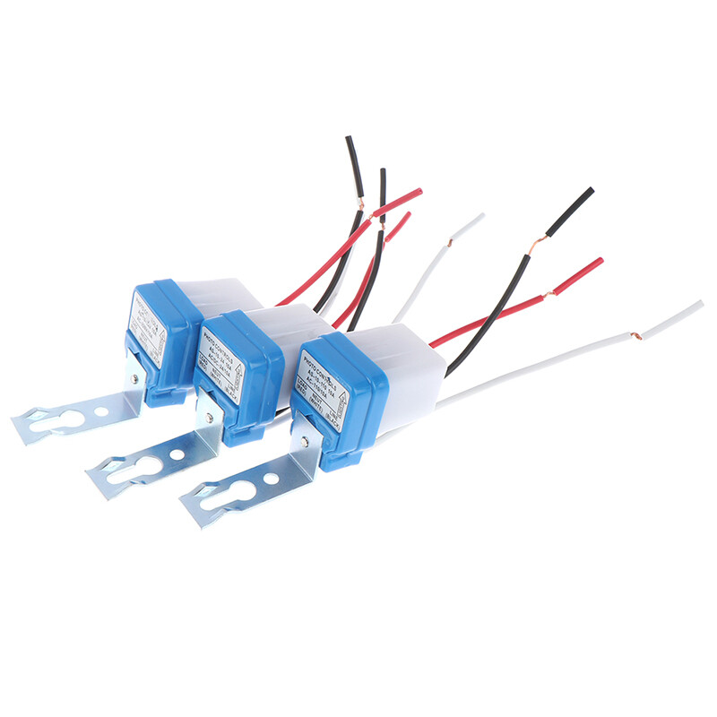 AC 24V 110V 220V Auto Street Light Switch Night On Day Off Sensor Swi ...