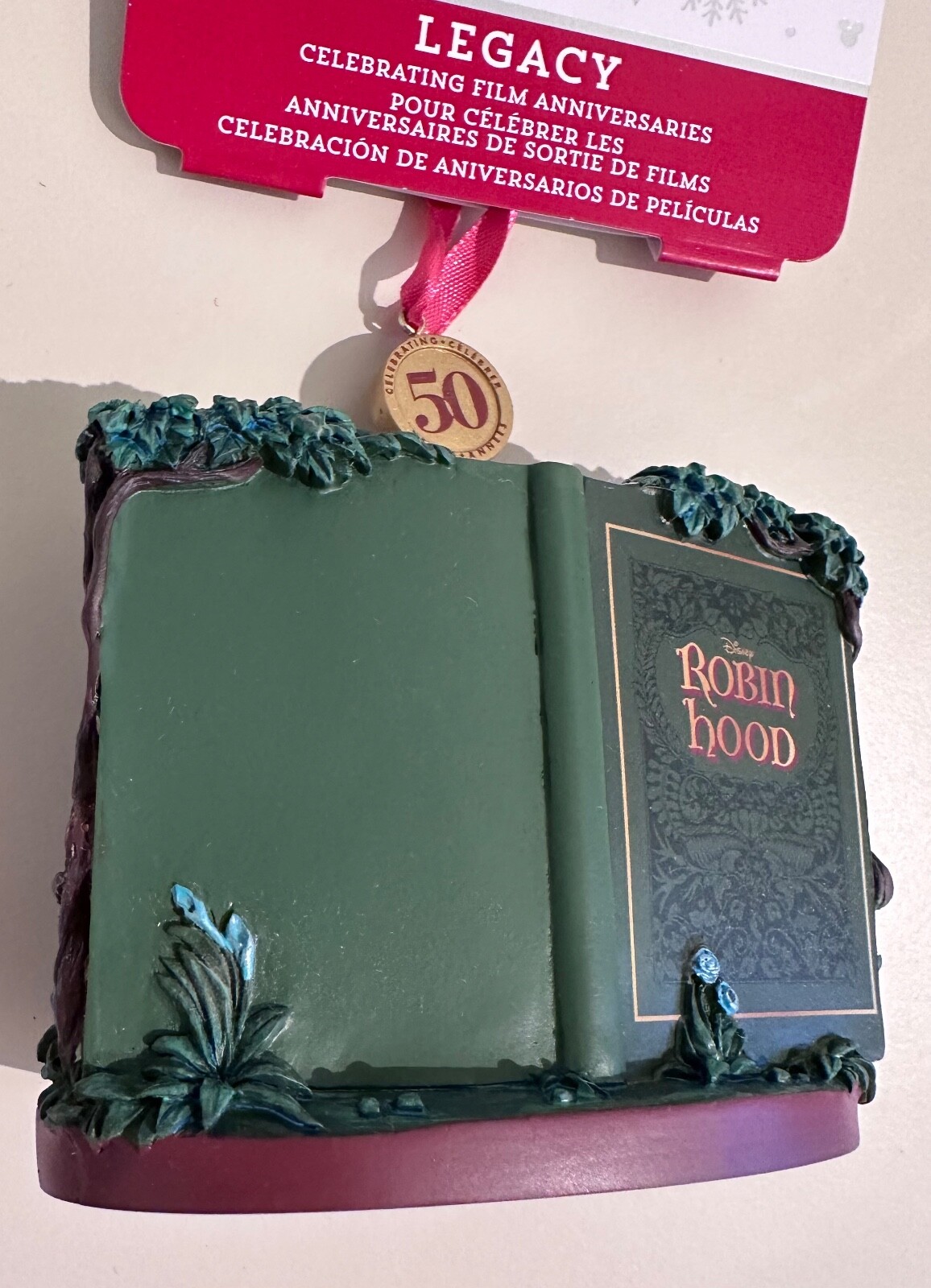 Disney Robin Hood Legacy 50th Sketchbook Christmas Tree Holiday ...