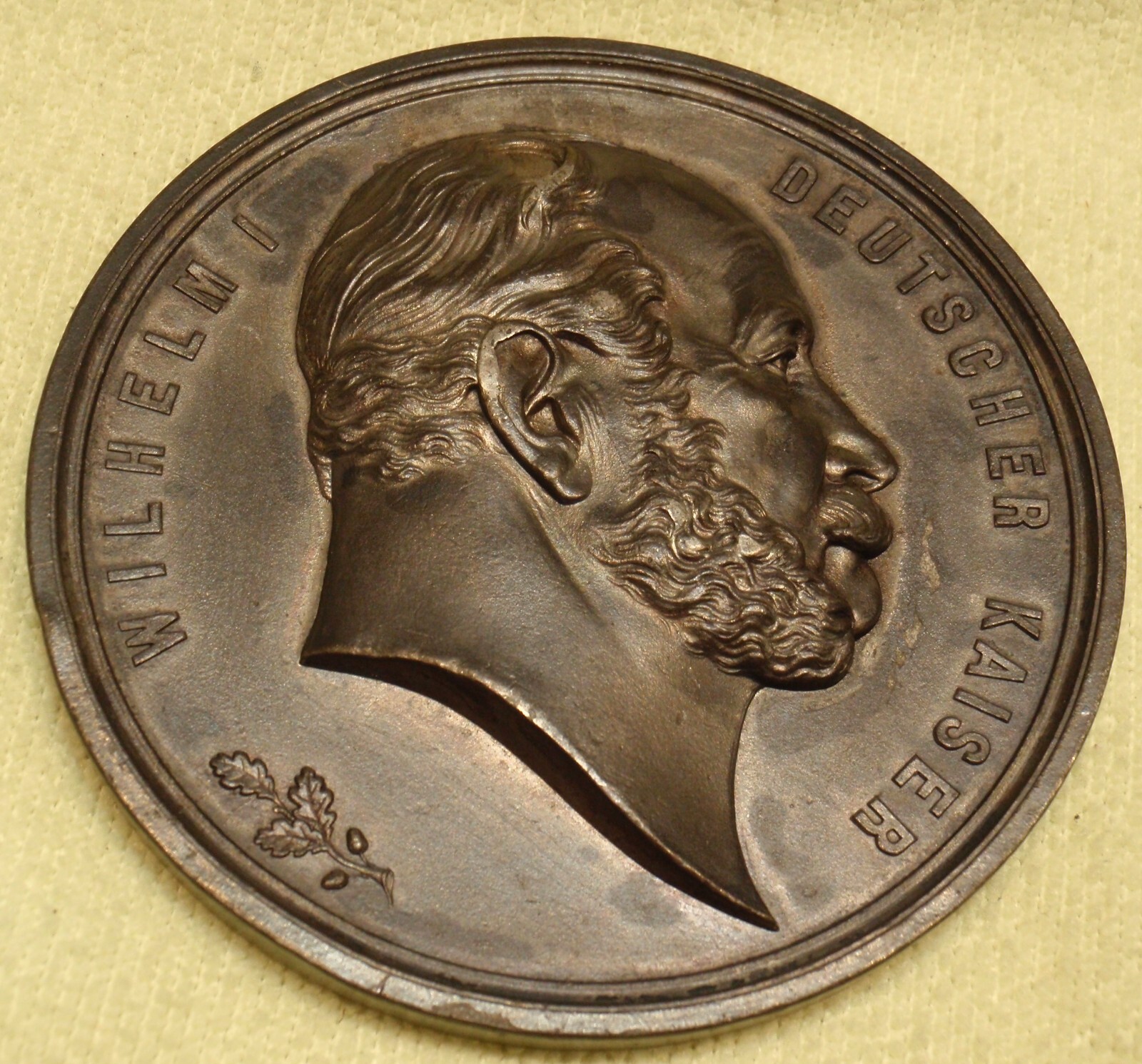 1897 GERMANY Kaiser Wilhelm I 100 Yr Birthday Medal by Schäfer M & W ...