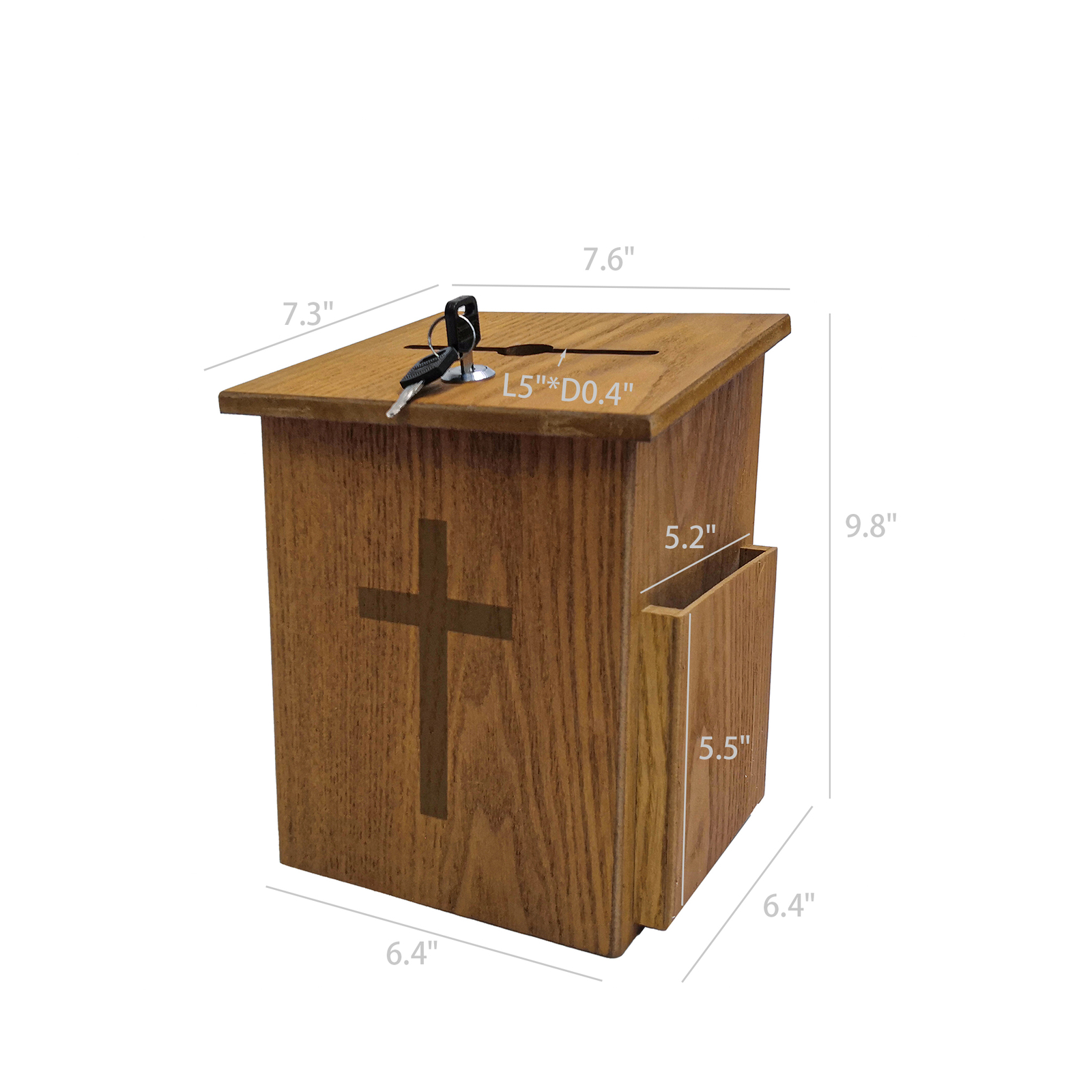 Church Collection Box Tithing Donation Box Fundraising Charity Box w ...