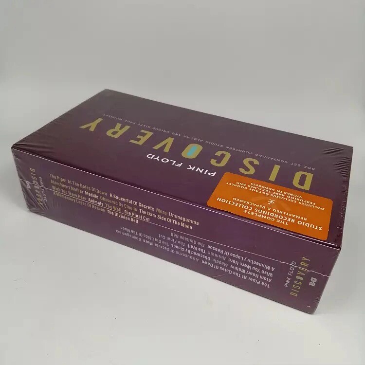 New Pink Floyd Discovery include14 Studio Albums & 60 Page Book ...