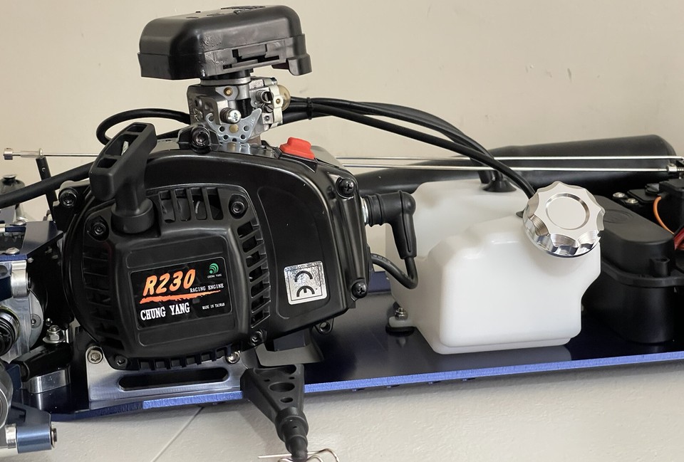 1/5 SCALE 2WD GAS ONROAD TOURING CAR CY 23CC ENGINE FULL ALLOY UPGRADE ...